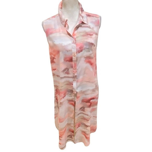 Willow & Thread | Tops | Willow Thread Pink Graphic Print Clouds ...